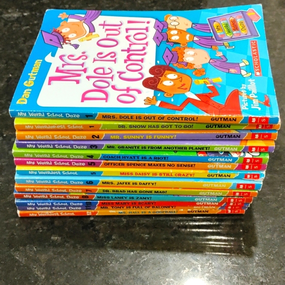 Scholastic | Other | My Weird School Daze Dan Gutman 3 Books | Poshmark